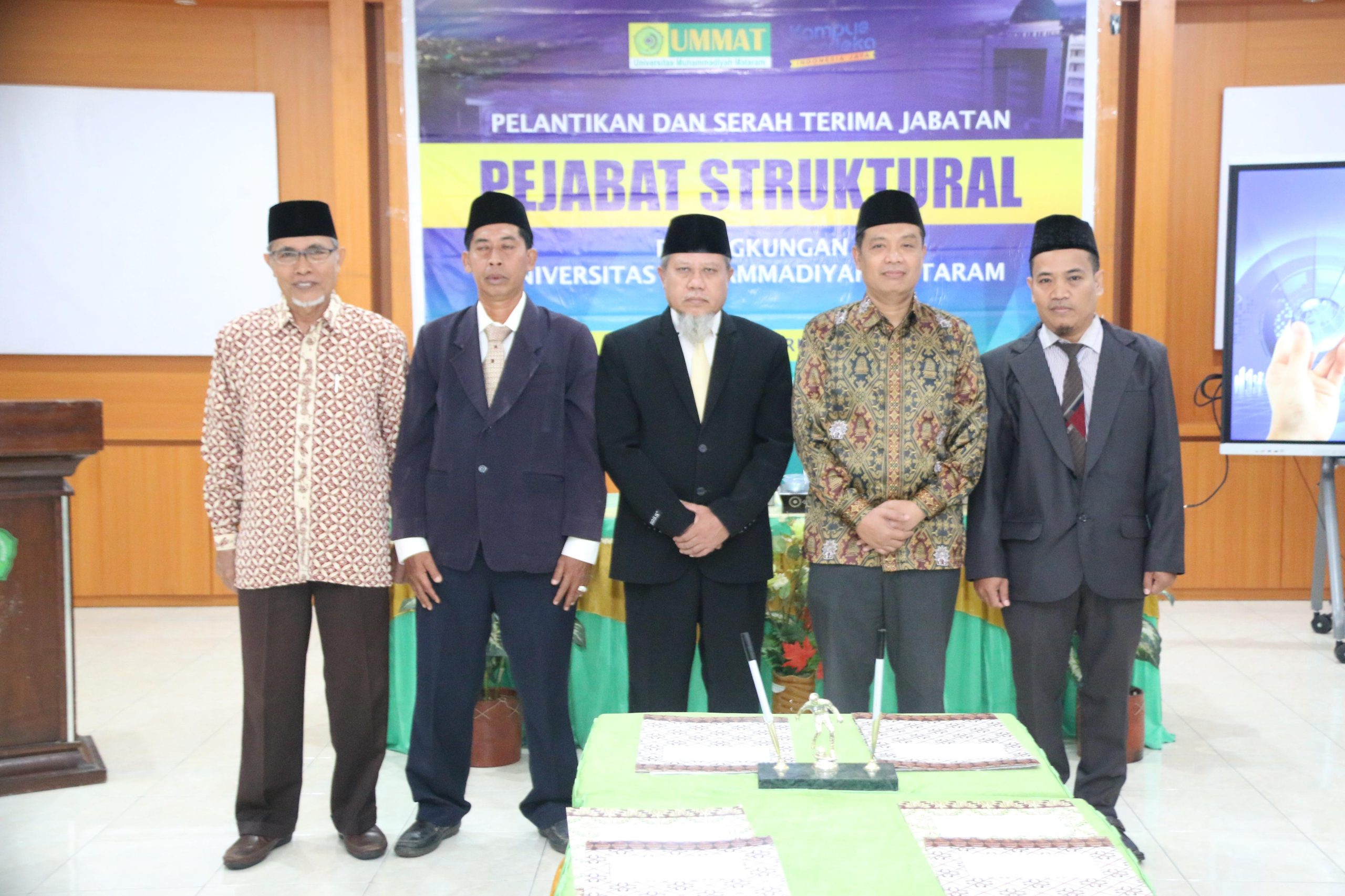 PELANTIKAN DAN SERAH TERIMA JABATAN DEKAN FAI UMMAT MASA JABATAN 2025-2029 - FAI